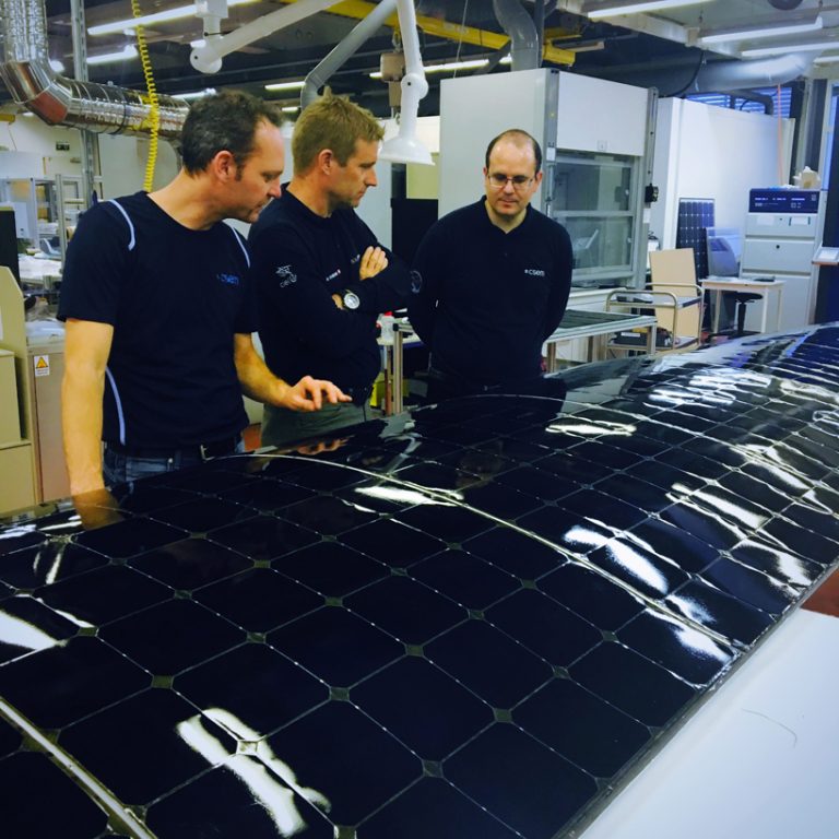 solar-powered stratospheric aircraft takes flight for the first time