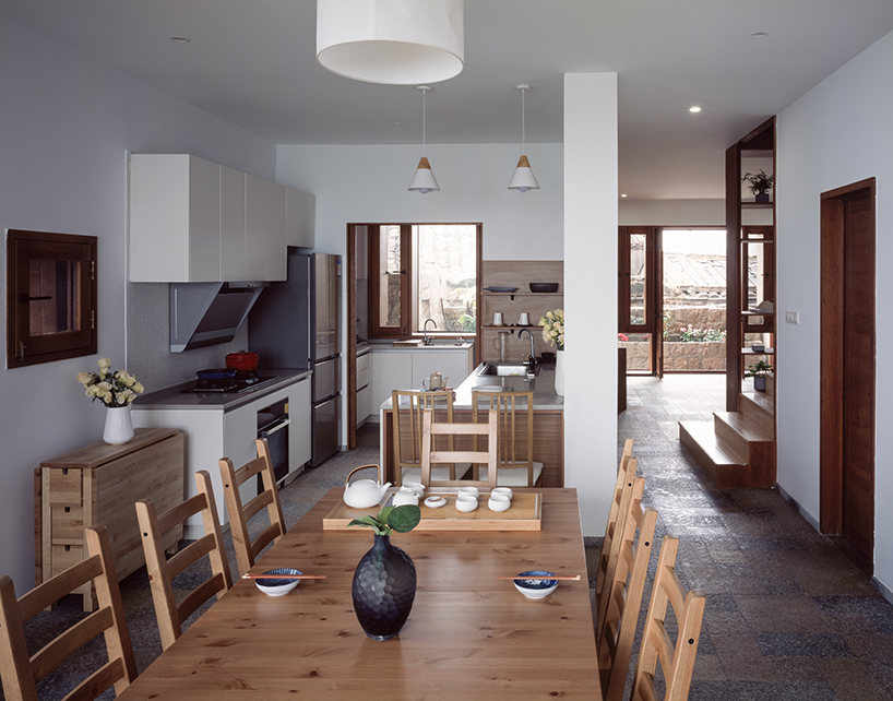 vector architects adds vaulted roof to captain's house in coastal china