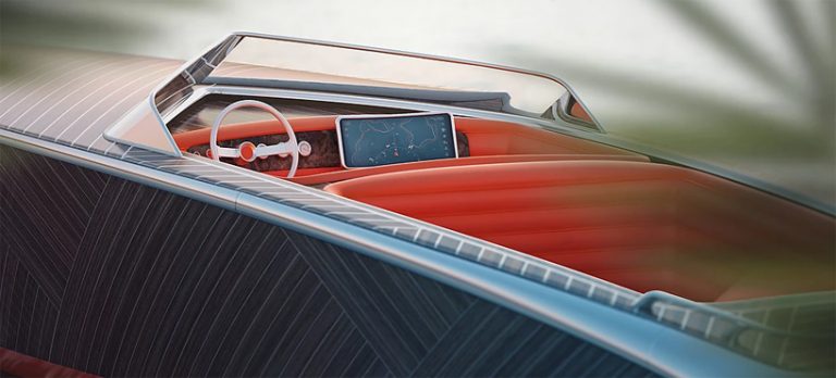 the zebra is an electric wooden boat for silent sea rides