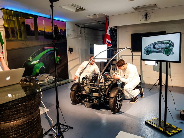 the kar-go self-driving robot delivers straight to your door