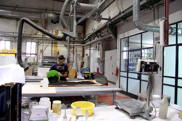 caesarstone quartz surfaces: a factory visit to 'engineered stone ...