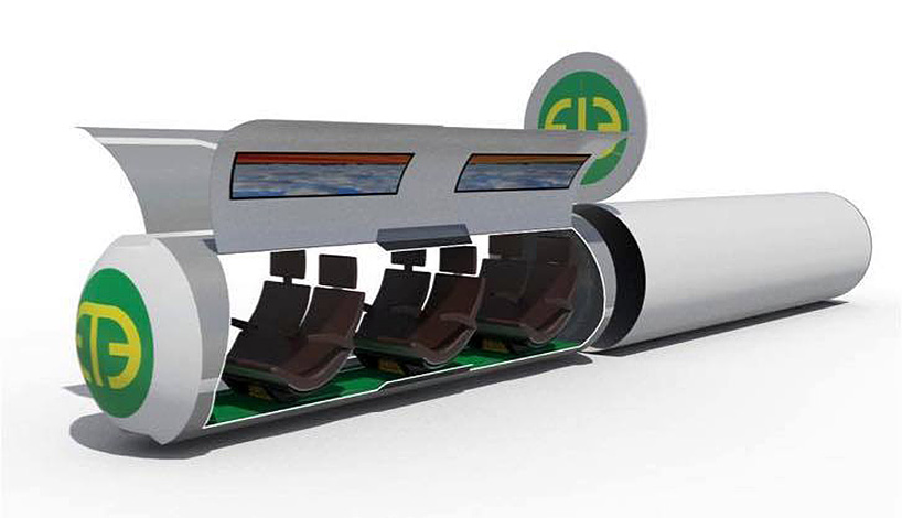 the hyper chariot system wants to catapult car-sized capsules at 4000 mph