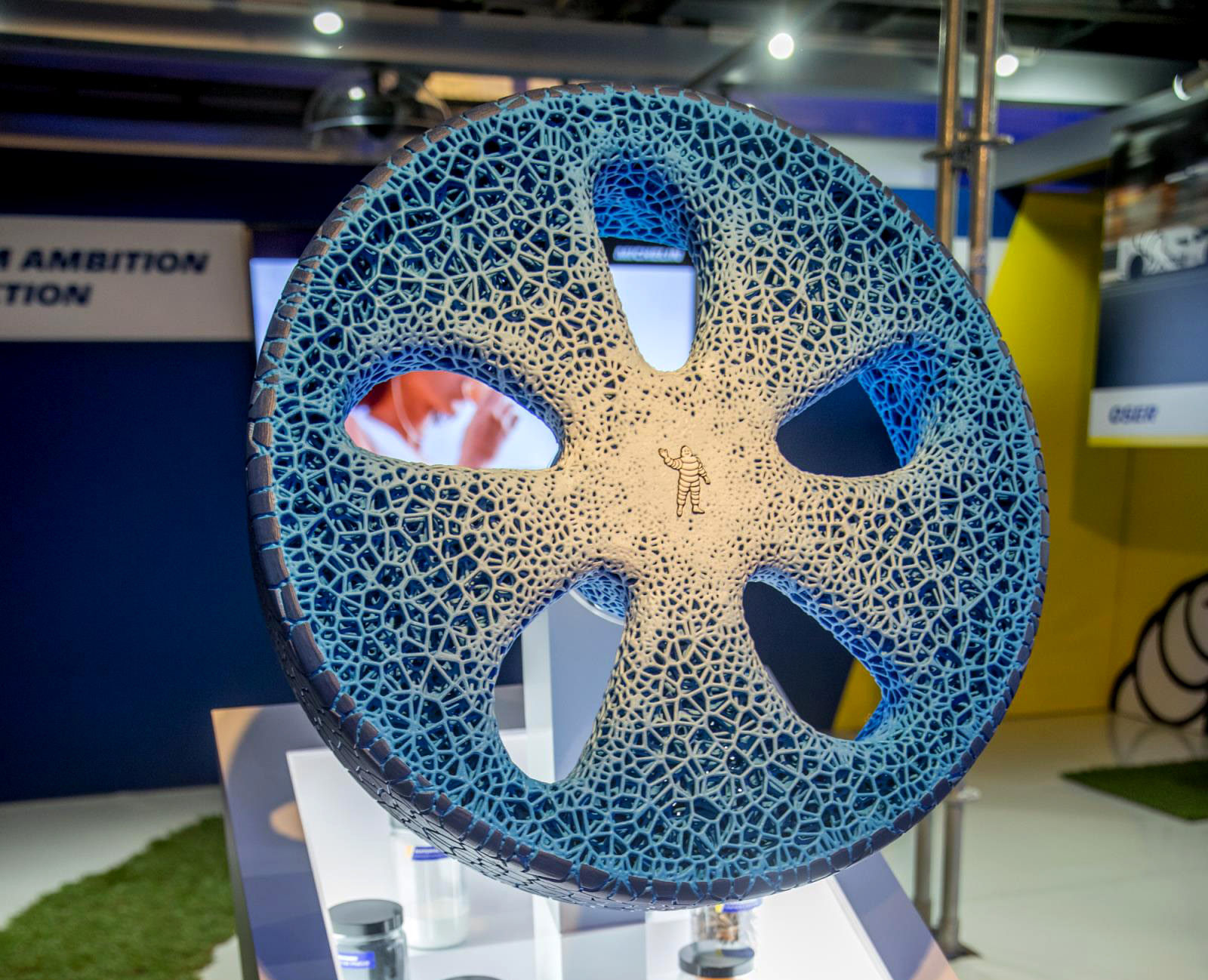 michelin's new airless tire is 3D-printed from recycled materials