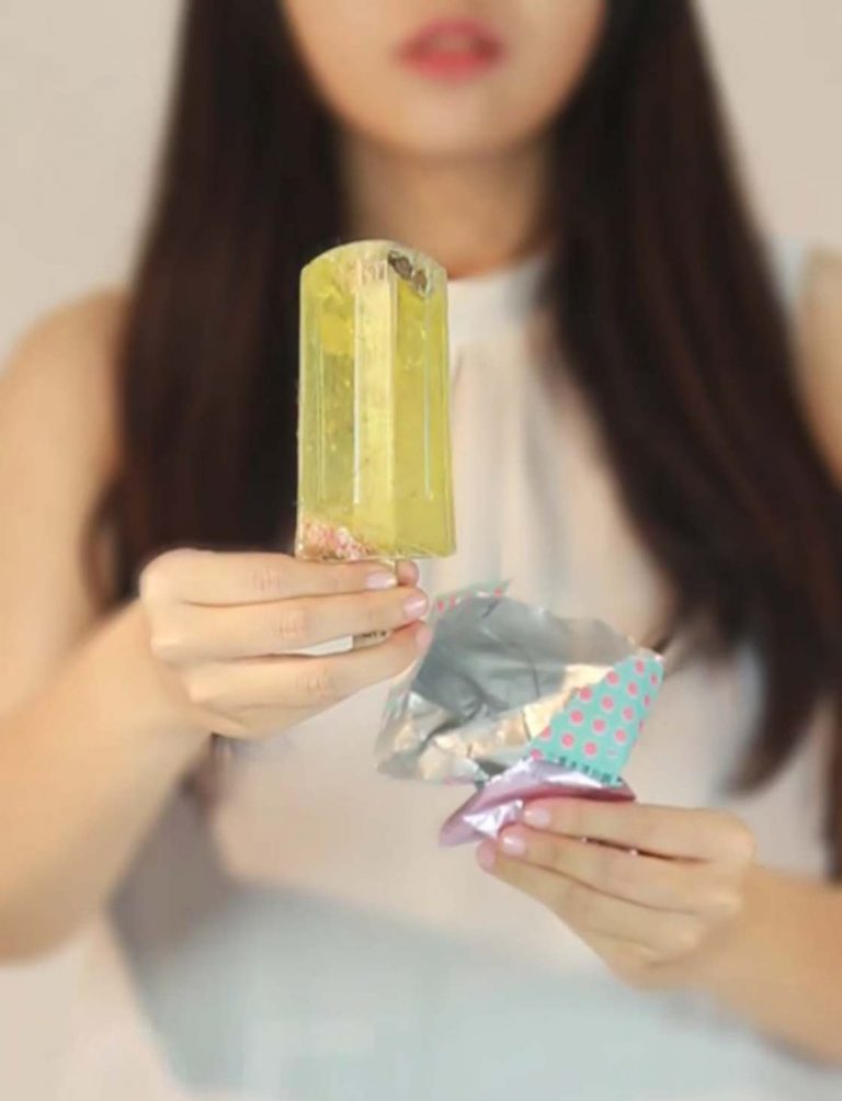 polluted water popsicles raise awareness on taiwan's water contamination