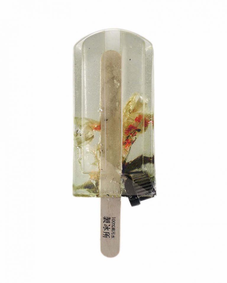 polluted water popsicles raise awareness on taiwan's water contamination