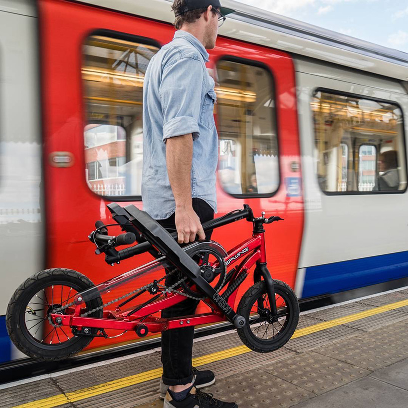 the stepwing fitness bike is a comfy cross-trainer for commuting