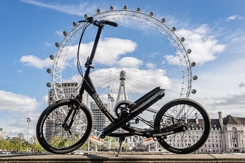 the stepwing fitness bike is a comfy cross-trainer for commuting