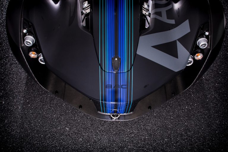 BAC builds mono single-seater art car in collaboration with autodesk