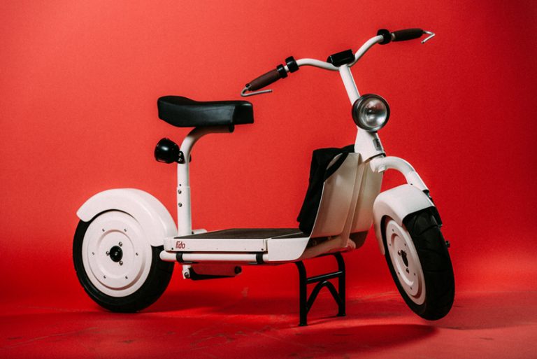fido is a fetching electric scooter built to outrun its gas-powered ...