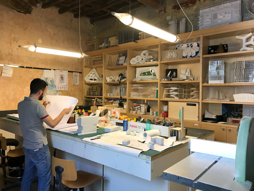 interview and studio visit with massimiliano and doriana of FUKSAS studio in rome