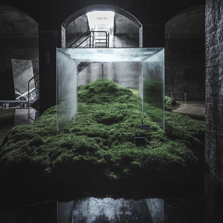 rasmus hjortshøj photographs hiroshi sambuichi's cisternerne installation