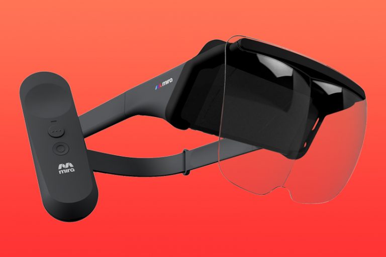 mira prism is an affordable, iPhone-powered augmented reality headset