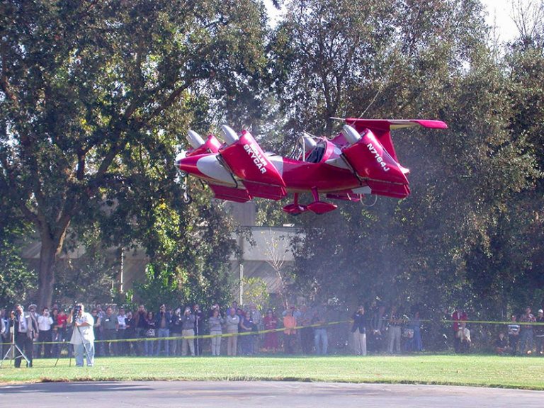 moller M400 skycar VTOL made flying car history (and is on ebay)