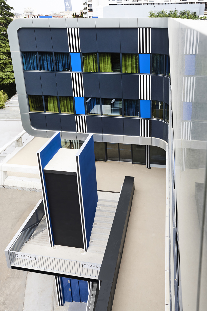 ora ito and daniel buren design yooma hotel in paris