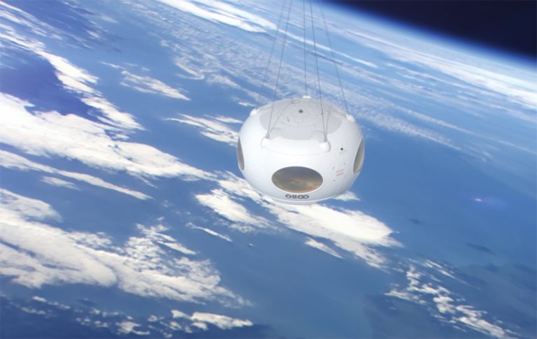 zero 2 infinity finalizes bloon pod for balloon-powered space voyages