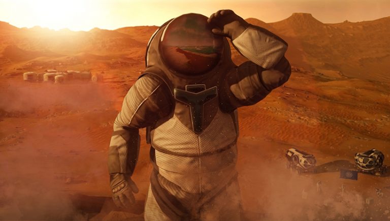 mars 2030, an immersive virtual reality experience that takes you to ...