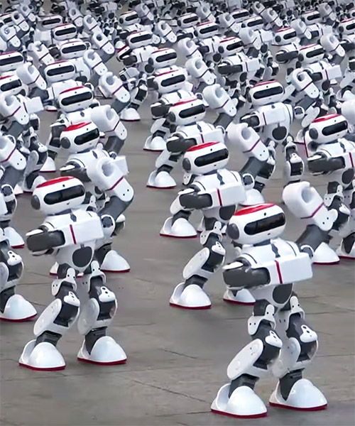 1,069 robots dance simultaneously to break world record
