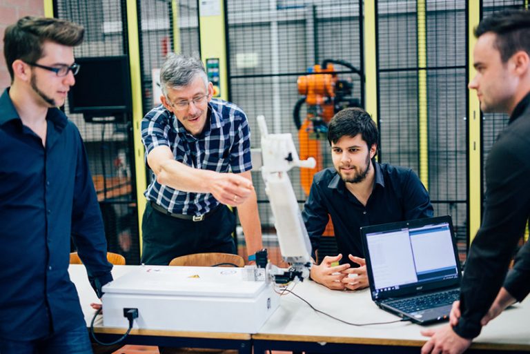 3D-printed robotic arm translates speech into sign language