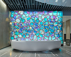 SOFTlab creates light organ by layering an array of LED-filled brass pipes