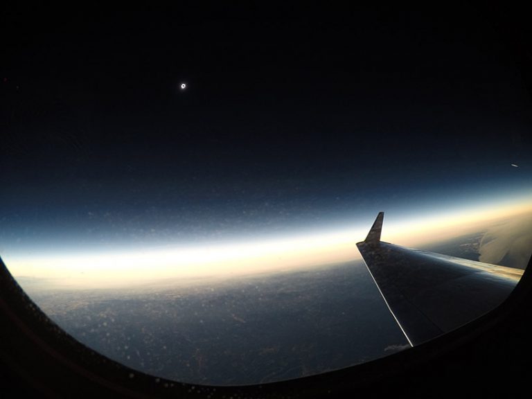 NASA captures total solar eclipse from outer space