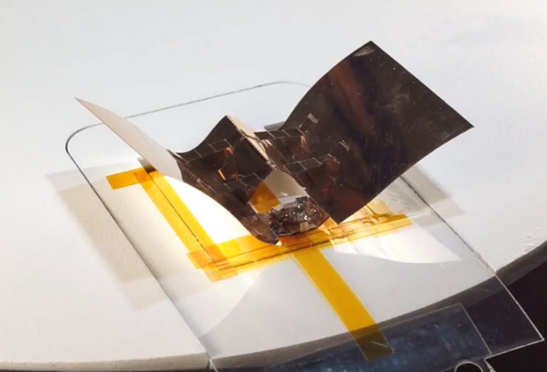 MIT's origami-like robot transforms using folding exoskeletons