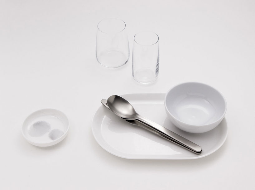 david caon x noritake create ultra-light tableware for qantas airways