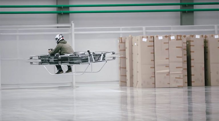 kalashnikov unveils electric-powered flying car