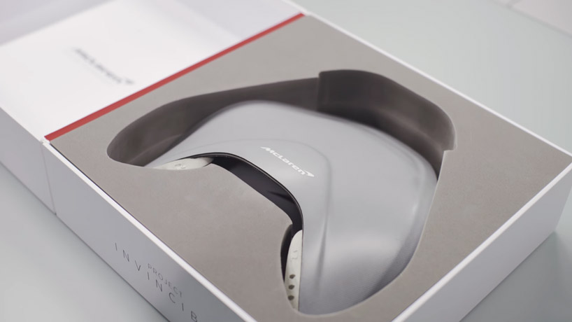 mclaren develops carbon fiber chest shield made of F1 race car components