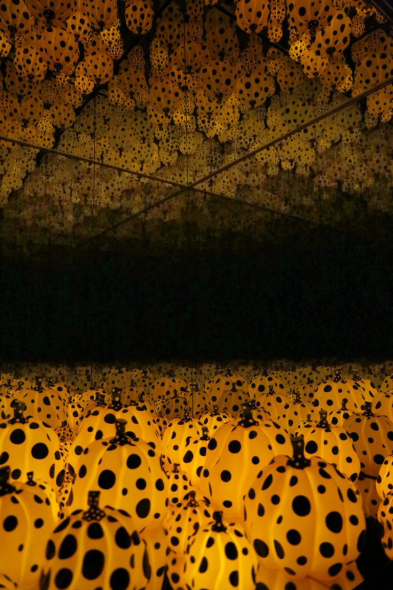 yayoi kusama opens museum in tokyo, a world of infinite polka-dots