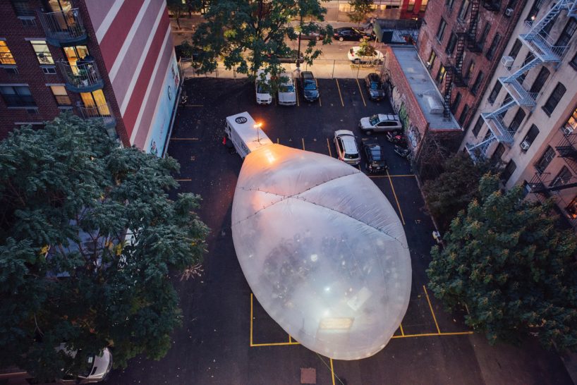 raumlaborberlin's SPACEBUSTER makes landfall in new york city
