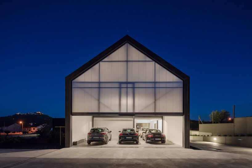 filipe saraiva arquitectos designs pentagonal house-shaped residence in ...