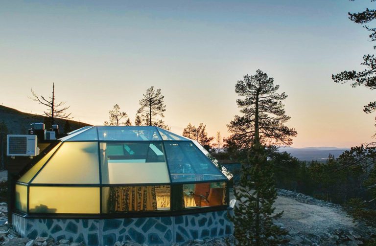 levin iglut's luxury igloos offer unique view of northern lights