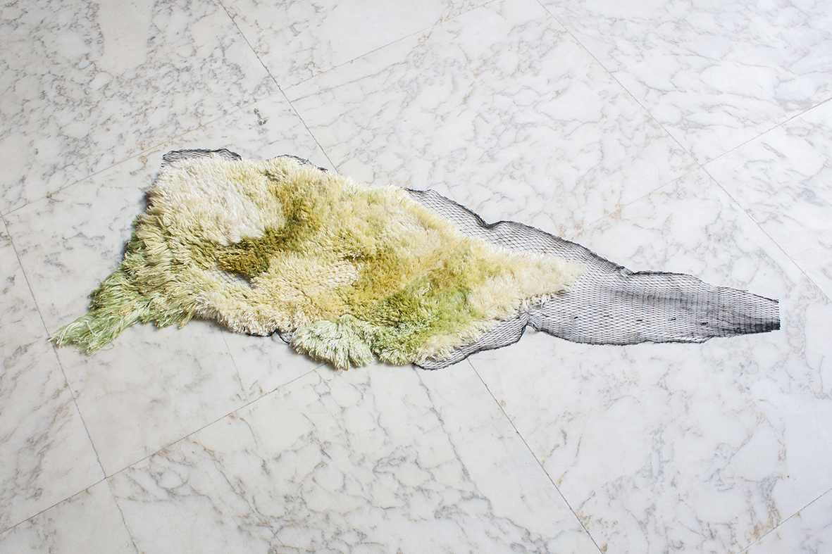 nienke hoogvliet presents (toilet) paper, (fish) leather and (sea algae ...