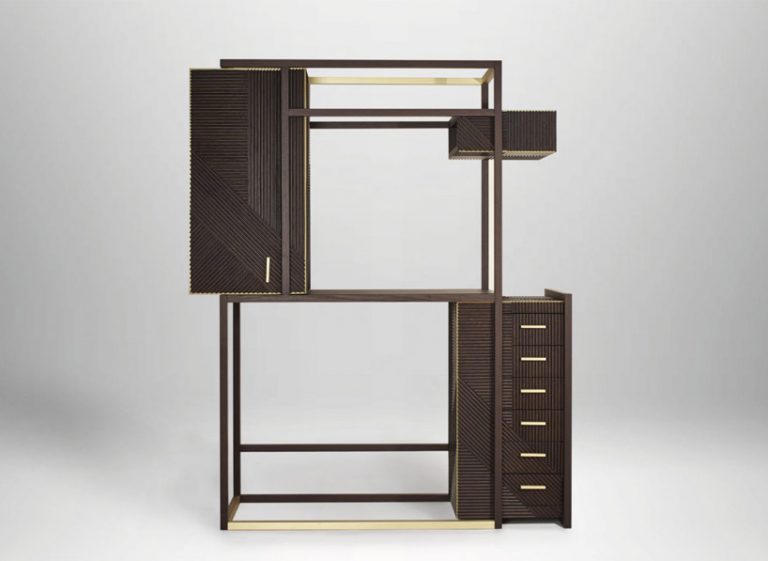 rossato home collection juxtapositions precious materials with simplicity