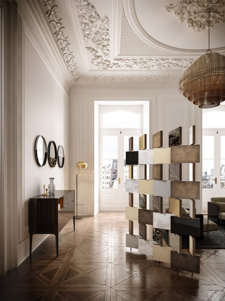 rossato home collection juxtapositions precious materials with simplicity