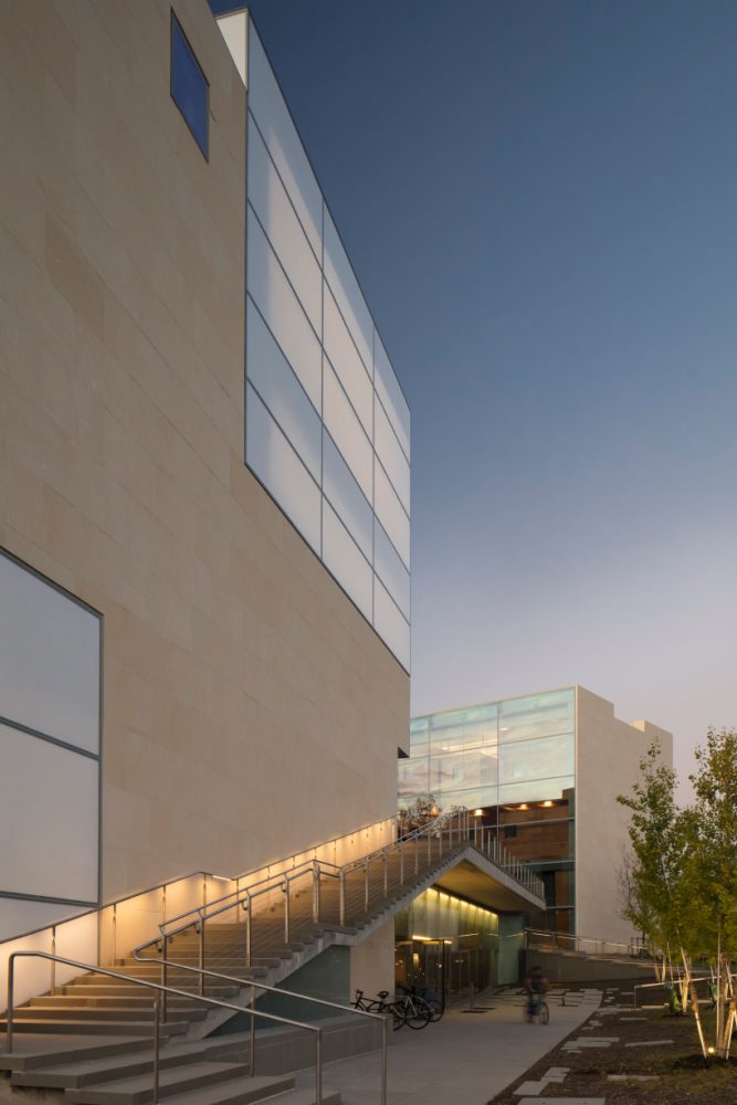 steven holl opens lewis arts complex at princeton university