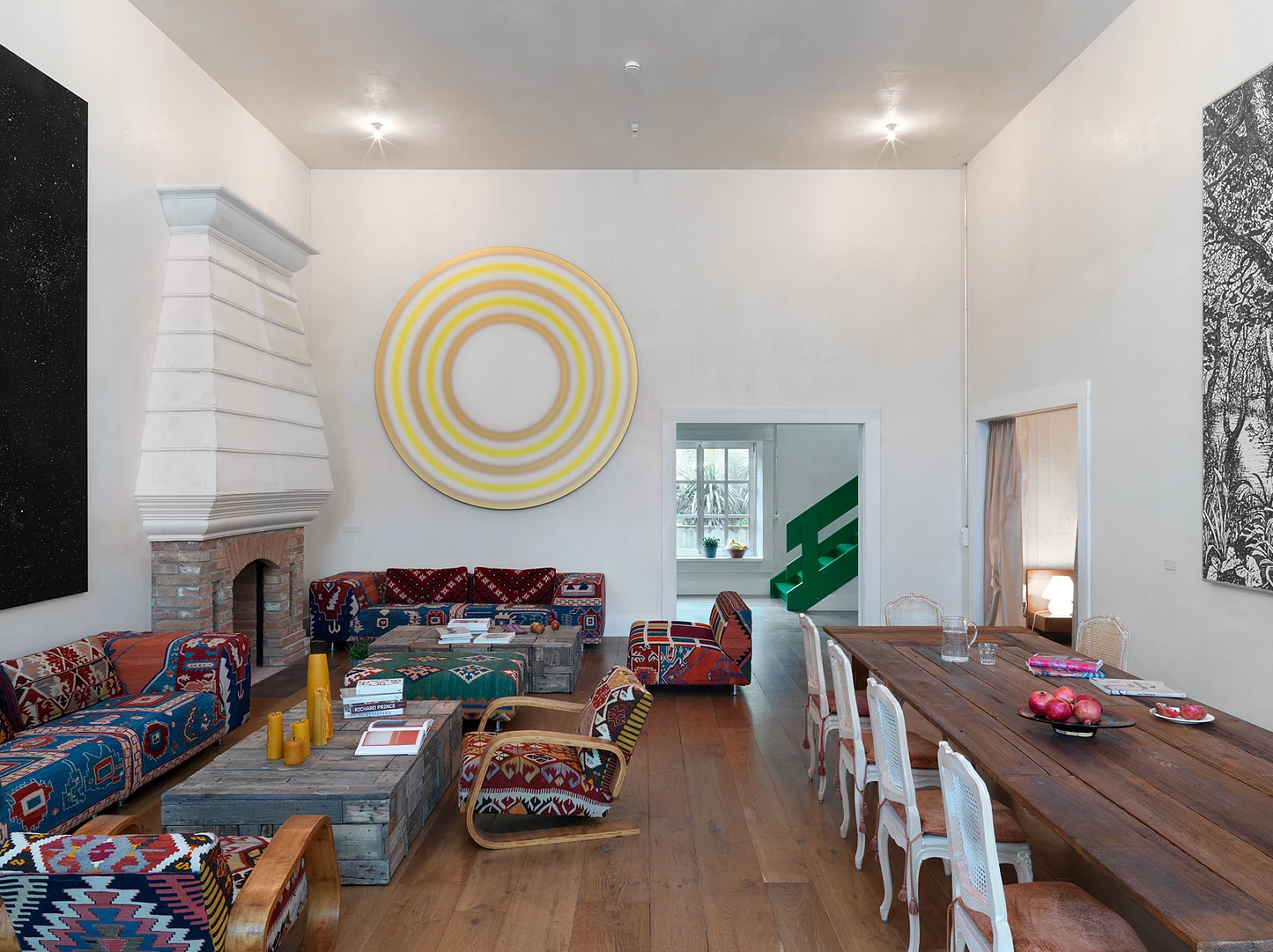 house no.1 by ugo rondinone's is the perfect place to live and work