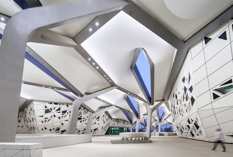 zaha hadid's KAPSARC opens to the public in riyadh, saudi arabia