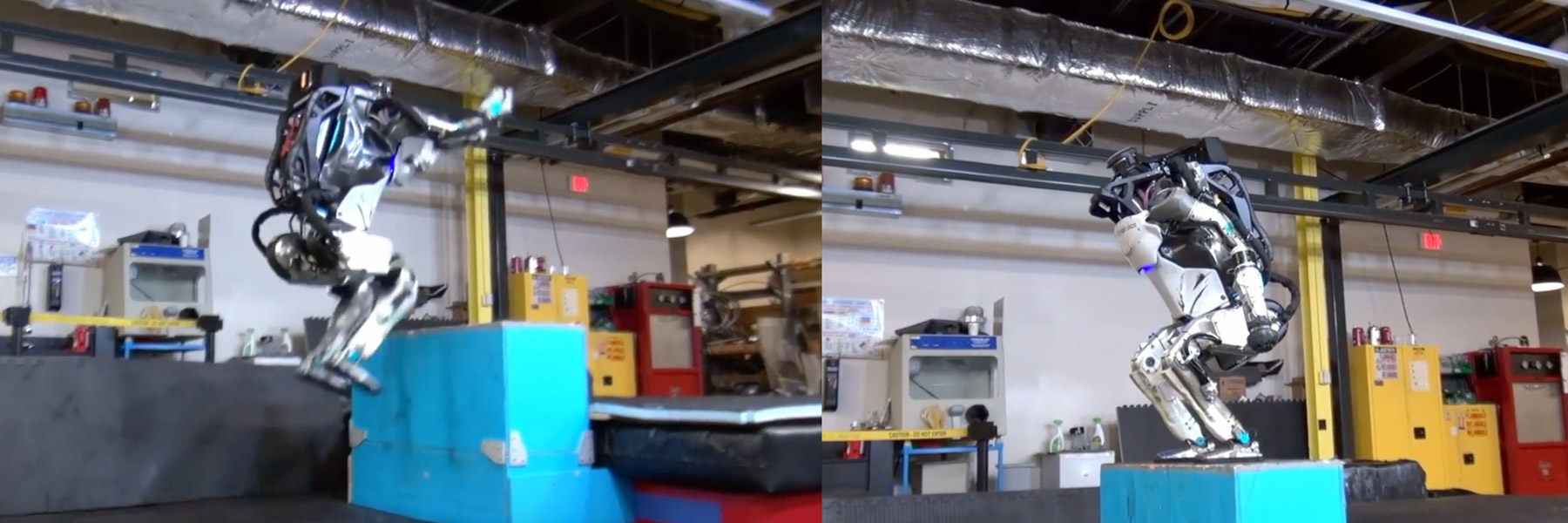 this robot can parkour (with an attitude) from boston dynamics