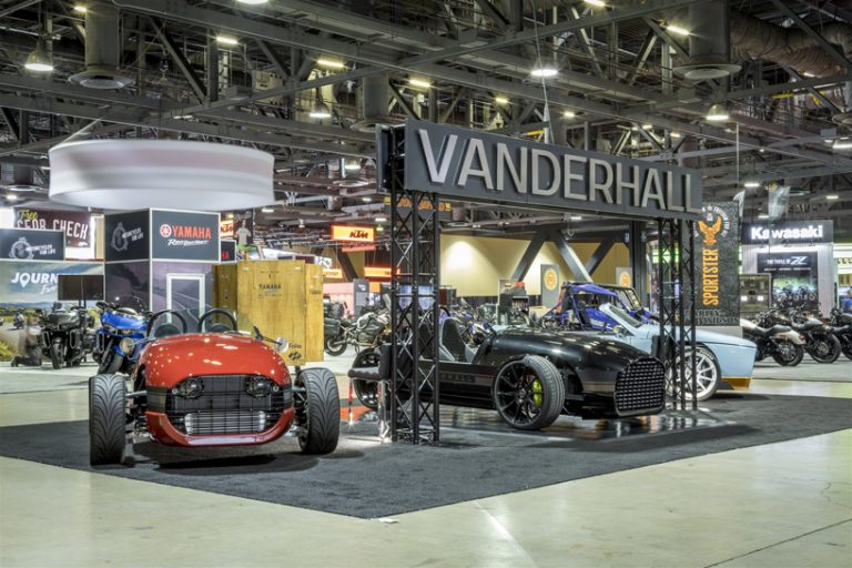 vanderhall goes electric for its edison2 three-wheeler roadster