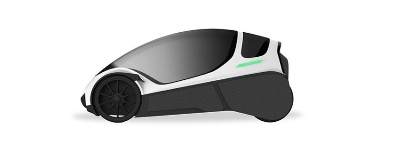 the dual-motor velomobile podbike is a solution to human transport