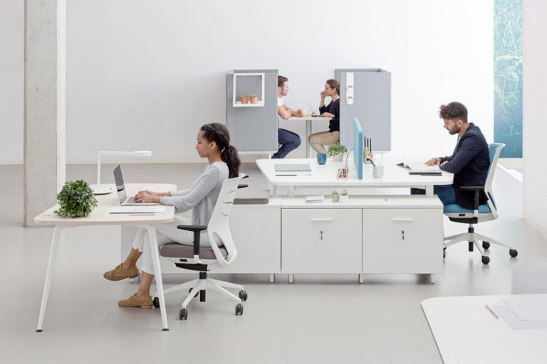 ACTIU twists the workspace with rhythm, freshness and flexibility
