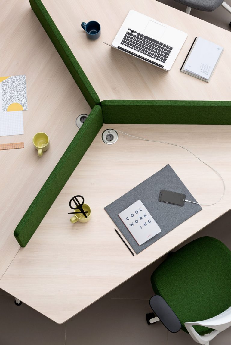 ACTIU twists the workspace with rhythm, freshness and flexibility