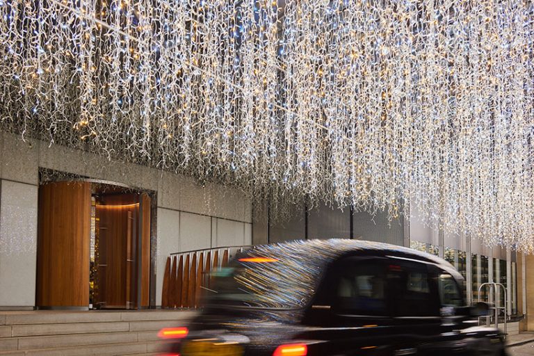 architects + designers unveil holiday installations around the world