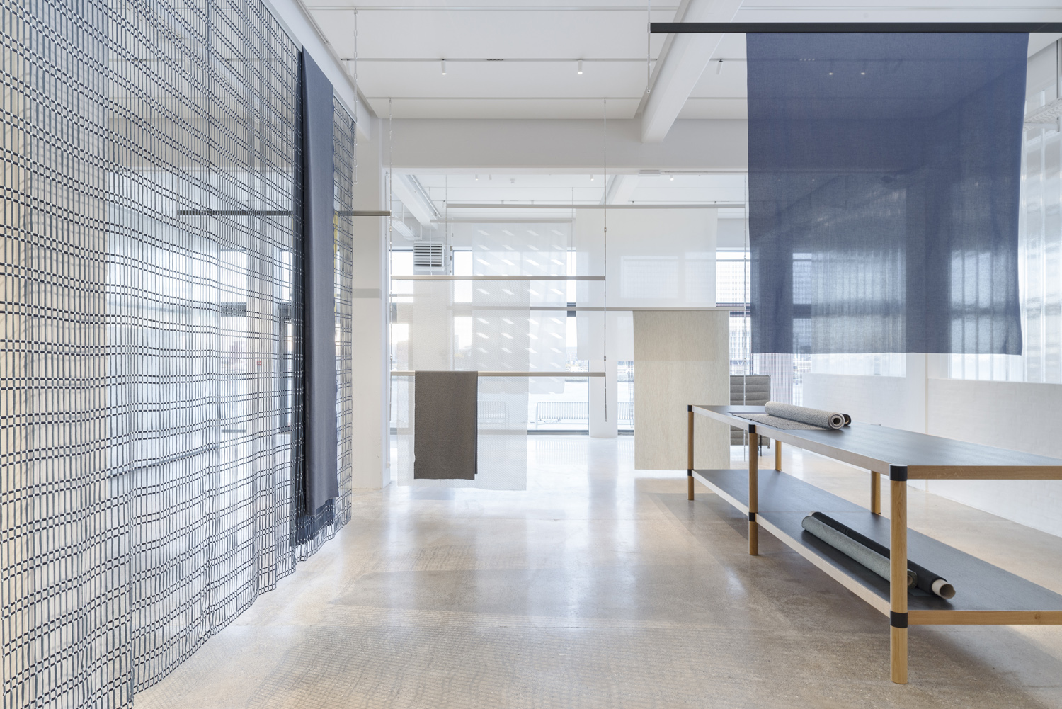 ronan and erwan bouroullec design kvadrat's copenhagen showroom