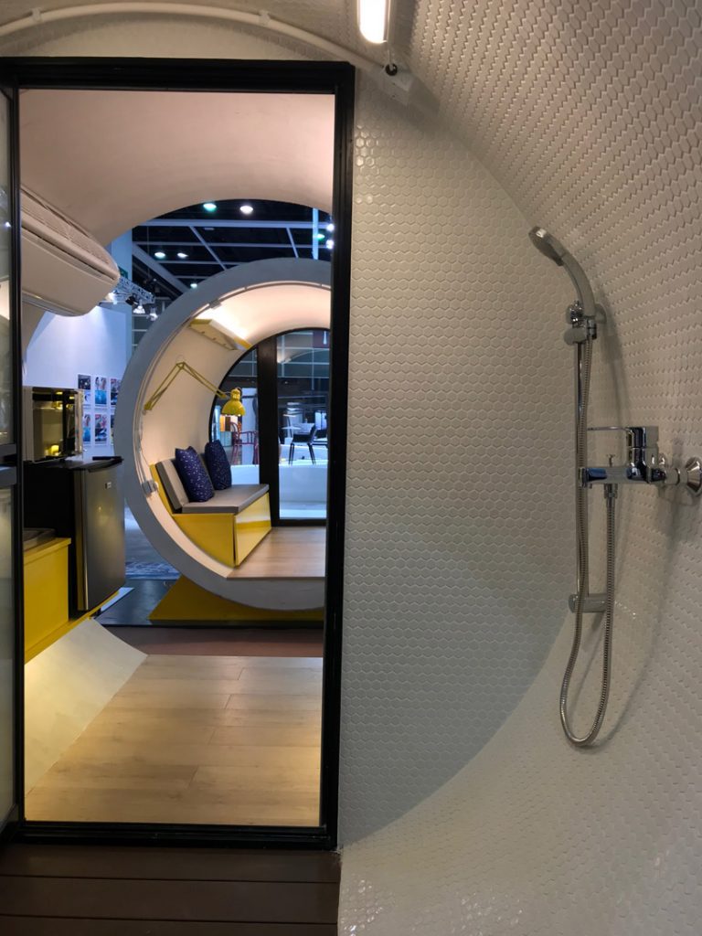 concrete pipes offer space for microhome tube housing of the future