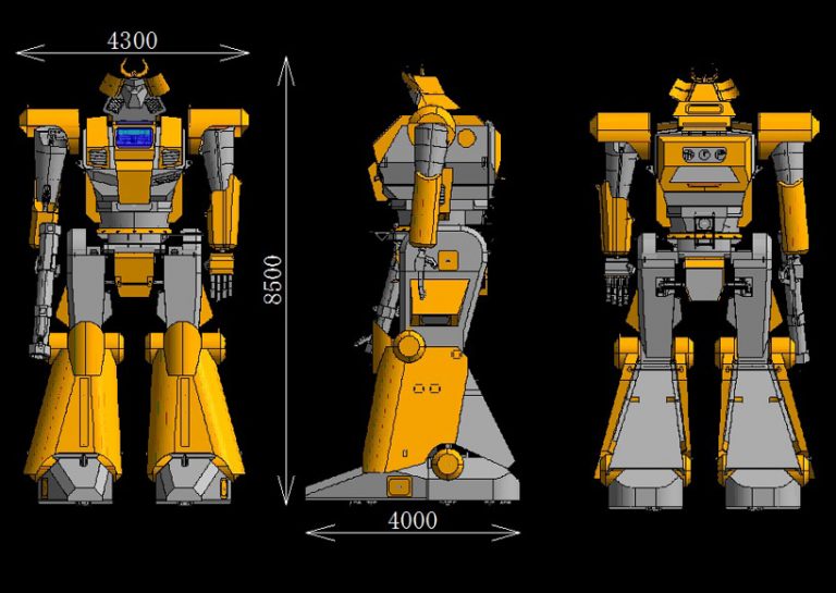 available to rent: japan's 9 meter tall giant robot and impressive mecha