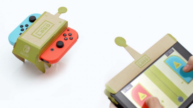 nintendo unveils DIY cardboard robots to enhance gaming on switch