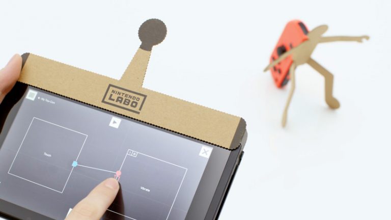 nintendo unveils DIY cardboard robots to enhance gaming on switch