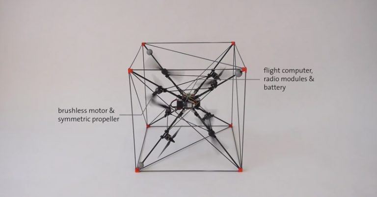 drone go fetch! the omnicopter catches a ball with impressive agility
